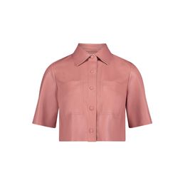 Vera Mont Damen Lederjacke "Damen kurzarm", rosa, Gr. 44, Obermaterial: 100% Polyurethan, 100% Polyester. Futter: 95% Polyester, 5% Elasthan, Jacken