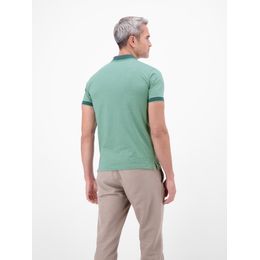 Lerros Herren Poloshirt "Poloshirt in 2-Tone-Optik", gr&uuml;n, Gr. L, 100% Baumwolle, Shirts