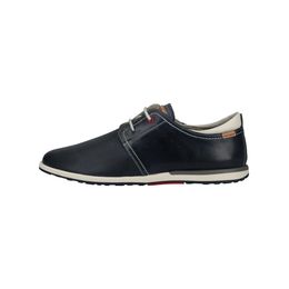 Pikolinos Herren Schn&uuml;rschuh "Pikolinos Businessschuhe Leder", Gr. 42blau, wei&szlig;, Leder, Schuhe
