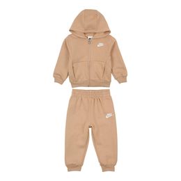 Nike Sportswear Jogginganzug 'CLUB' Jungen Gr&ouml;&szlig;e 86/92 dunkelbeige
