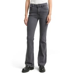 Tom Tailor Damen Schlagjeans "TTSTELLA Bootcut", blau, Gr. 26, unifarben, Denim/Jeans, Obermaterial: 98% Baumwolle, 2% Elasthan. Futter: 65%