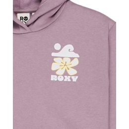 Roxy M&auml;dchen Hoodie "Surf Feeling Brushed", rosa, Gr. 6, Obermaterial: 60% Baumwolle, 40% Polyester., Sweatshirts