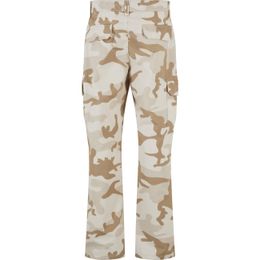 Urban Classics Herren Cargohose "Urban Classics Herren Straight Leg Camo Cargo Pants", gr&uuml;n, Gr. 36, 100% Baumwolle, Hosen