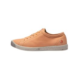 Softinos Damen Sneaker "Softinos Sneaker Leder", Gr. 37orange, Leder, Schuhe