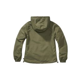 Brandit Damen Allwetterjacke "Brandit Damen Ladies Summer Windbreaker Frontzip"olive, Gr. XXL, mehrfarbig, 100% Polyester, Jacken