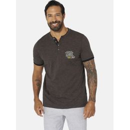 Jan Vanderstorm Herren T-Shirt "T-Shirt SEPPOR", schwarz, Gr. XL, Obermaterial: 100% Baumwolle CO., Shirts