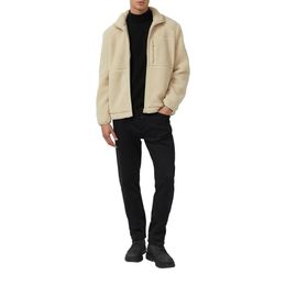 s.Oliver Herren Rollkragenpullover, schwarz, Gr. M, unifarben, Strick, Obermaterial: 100% Baumwolle, Pullover, mit Rippb&uuml;ndchen