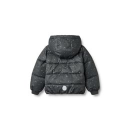 Wheat M&auml;dchen Winterjacke "Wheat Puffer Jacket Cammoe"schwarz sea stars, Gr. 140, mehrfarbig, 100% Polyester, Jacken, atmungsaktiv