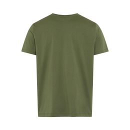 BOSS Herren T-Shirt, Gr. Sopen gr&uuml;n 350, Jersey, Obermaterial: 100% Baumwolle, Shirts, Rundhals, Jersey, kleines Logo, regular fit