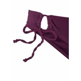 Buffalo Damen Push-Up-Bikini, rot, Gr. 42, Flechtoptik, unifarben, Polyamid, Bikini-Sets, mit geflochtenem R&uuml;ckendetail