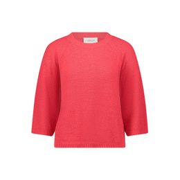 Cartoon Damen Strickpullover "Damen mit Rundhalsausschnitt", rot, Gr. 40, Obermaterial: 80% Baumwolle, 20% Polyamid, Pullover