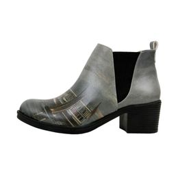 DOGO Damen Stiefelette "Eve Chelsea Boot Nature Damen Stiefeletten", Gr. 36mehrfarbig, Lederimitat, Schuhe, Handgefertigt