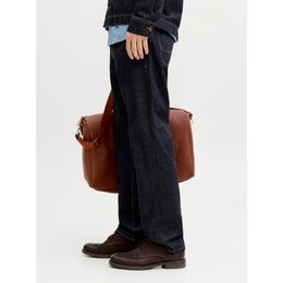 Jack & Jones JACK & JONES Herren Loose-fit-Jeans "JJICHRIS JJORIGINAL SBD 921 SN", blau, Gr. 36, leichte Abriebeffekte, Denim/Jeans, Obermaterial: 100% Baumwolle,