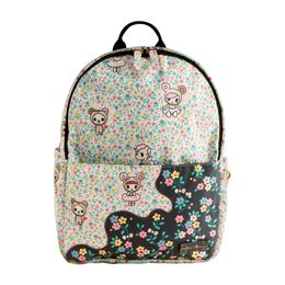 Cath Kidston Rucksack 'Toki Doki' Damen Gr&ouml;&szlig;e One Size hellbeige / gr&uuml;n / pink / schwarz
