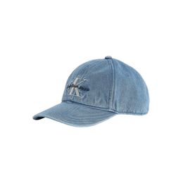 Calvin Klein Cap Damen Gr&ouml;&szlig;e 55/60 blue denim / hellgrau / schwarz