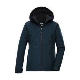 Killtec M&auml;dchen Funktionsjacke "KOW 217 GRLS JCKT", blau, Gr. 140, Obermaterial: 100% Polyester.Futter: 100% Polyester.F&uuml;llung: 100% Polyester,