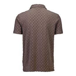 LINDBERGH Herren Poloshirt "Poloshirt Relaxed Fit", braun, Gr. L, Obermaterial: 83% Baumwolle, 17% Polyester, Shirts