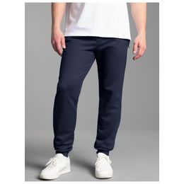 TRIGEMA Herren Sweathose "TRIGEMA Jogginghose", blau, Gr. 5XL, Sweatware, 70% Baumwolle, 30% Polyester, Hosen