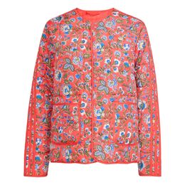 adidas originals Jacke 'adidas originals x Liberty London' Damen Gr&ouml;&szlig;e XL/XXL azur / gr&uuml;n / orangerot / wei&szlig;