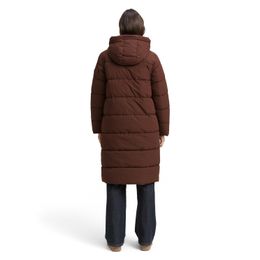 Tom Tailor Damen Steppmantel "Regular"schwarz pecan braun, Gr. S, Strukturmuster, unifarben, Web, Obermaterial: 100% Polyester. Futter: 100%