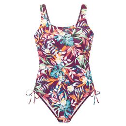 Venice Beach Damen Badeanzug "Cadu", bunt, Gr. 38, Obermaterial: 84% Polyamid, 16% Elasthan. Futter: 92% Polyester, 8% Elasthan, Badeanz&uuml;ge, mit