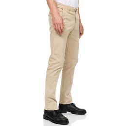 Rusty Neal Herren Chinohose, beige, Gr. 32, unifarben, 98% Baumwolle, 2% Elasthan, Hosen, im Regular Fit