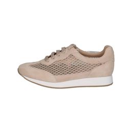 Peter Kaiser Damen Sneaker "Peter Kaiser Sneaker Leder/Textil", Gr. 37,5, beige, Leder, Textil, Schuhe