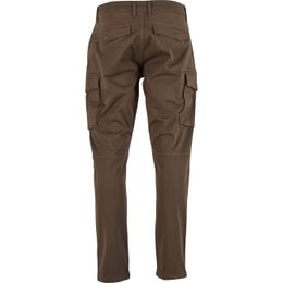 883POLICE Herren Cargohose "883 Police NEWTON CARGO PANTS", braun, Gr. 32, unifarben, 98% Baumwolle, 2% Elasthan, Hosen