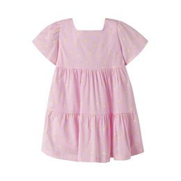 name it Kleid 'NMFFELIA' M&auml;dchen Gr&ouml;&szlig;e 92 gelb / hellgr&uuml;n / rosa