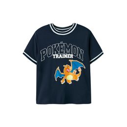 name it T-Shirt 'NKMMORIS POKEMON' Jungen Gr&ouml;&szlig;e 146/152 blau / navy / orange / wei&szlig;
