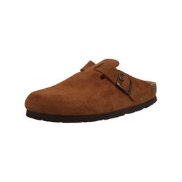 Rohde Damen Hausschuh "Rohde Hausschuhe Leder", Gr. 38, braun, Leder, Schuhe