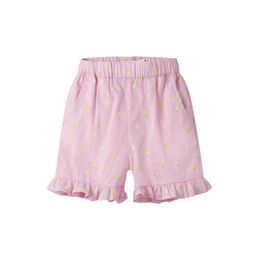 name it Shorts 'NMFelia' M&auml;dchen Gr&ouml;&szlig;e 116 gelb / gr&uuml;n / rosa