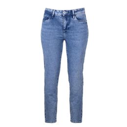 STOOKER WOMEN Damen 5-Pocket-Jeans "Zermatt Straight Fit Denim Jeans", blau, Gr. 42, Denim/Jeans, 99% Baumwolle, 1% Elasthan, Jeans, Straight Fit