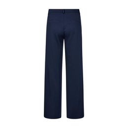 Freequent Damen Stoffhose "FQNANNI-PANTS", blau, Gr. XL, Web, Obermaterial: 73% Polyester, 24% Viskose, 3% Elasthan, Hosen, Sommerhose mit Seiten-und