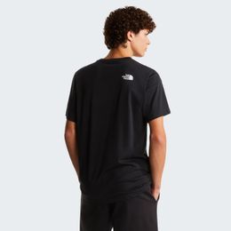 The North Face Herren T-Shirt "M EVOLUTION BOX HALF DOME REGULAR SHORT SLEEVE TEE", schwarz, Gr. S, Obermaterial: 60% Baumwolle, 40% Polyester,