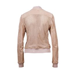 Freaky Nation Damen Lederjacke "Desert Like-FN"beige, Gr. M, Oberstoff: 100% Leder, Jacken