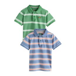 Superdry & Co Poloshirt Jungen Gr&ouml;&szlig;e 110 hellblau / tanne / hellorange / wei&szlig;
