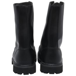 Brandit Damen Stiefel "Brandit Vegantom 14 Eyelet Boots", Gr. 40schwarz, Leder, unifarben, Schuhe