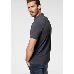 Lerros Herren Poloshirt, grau, Gr. XXXL, unifarben, Piqu&eacute;, Obermaterial: 100% Baumwolle, Shirts, Sommershirt mit dezenter Stickerei auf der Brust