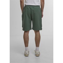 DEF Herren Stoffhose "DEF Herren DEF PLAIN Shorts"gr&uuml;n, Gr. M, unifarben, 80% Baumwolle, 20% Polyester, Hosen