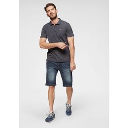 Lerros Herren Poloshirt, grau, Gr. XXL, unifarben, Piqu&eacute;, Obermaterial: 100% Baumwolle, Shirts, Sommershirt mit dezenter Stickerei auf der Brust
