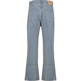 2Y STUDIOS Herren Bequeme Jeans "2Y Studios Neal Zipper Baggy Jeans", blau, Gr. 38, unifarben, 100% Baumwolle, Jeans