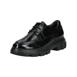 Paul Green Damen Schn&uuml;rschuh "Paul Green Halbschuhe Leder", Gr. 38, schwarz, Leder, Schuhe