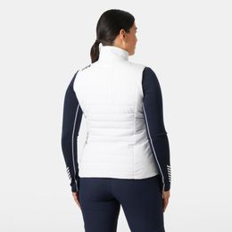 Helly Hansen Damen Steppweste "W CREW INSULATOR VEST 2.0", wei&szlig;, Gr. XS, unifarben, Web, Obermaterial: 100% Polyester. Futter: 100% Polyester.