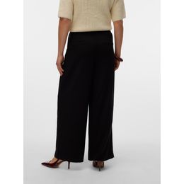 V&eacute;ro Moda VERO MODA Damen Anzughose "VMPURE HW PANT VMA NOOS", schwarz, Gr. M, unifarben, Web, Obermaterial: 97% Viskose, 3% Polyester, Hosen