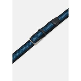 Lloyd Men's Belts Jungen Flechtg&uuml;rtel "Lloyd Belts Herreng&uuml;rtel 0256", blau, Gr. 85, LLOYD MEN&rsquo;S BELTS, Kunstfaser, G&uuml;rtel