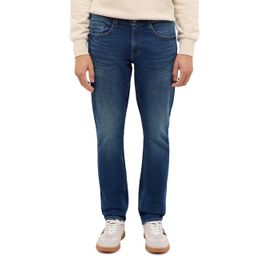 Mustang Herren Slim-fit-Jeans "Herren Style Oregon Slim"783 mittelblau, Gr. 31, Denim/Jeans, 99% Baumwolle, 1% Elasthan, Jeans
