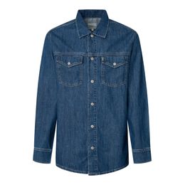 Pepe Jeans Hemd Herren Gr&ouml;&szlig;e L blue denim