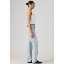 Levi's LEVI'S Damen Dad-Jeans "EASY DAD"fate and destiny, Gr. 27, unifarben, Denim/Jeans, Obermaterial: 100% Baumwolle, Jeans, im Five-Pocket Style