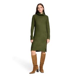Cartoon Damen Strickkleid "Damen mit Turtle Neck", gr&uuml;n, Gr. 40, Obermaterial: 60% Polyacryl, 30% Polyamid, 8% Wolle, 2% Elasthan, Kleider